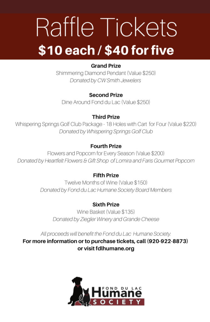 raffle-back-use - Fond du Lac Humane Society